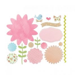 Fustella Sizzix Thinlits "Giardino segreto" - 660694