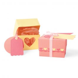 Fustella Sizzix Thinlits Plus "Scatolina con etichette" - 663853