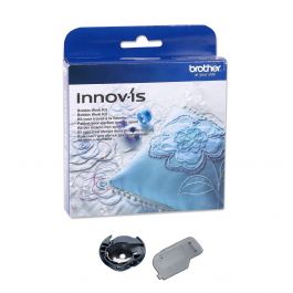 Kit "Bobbin Work" per ricamare filati spessi Brother